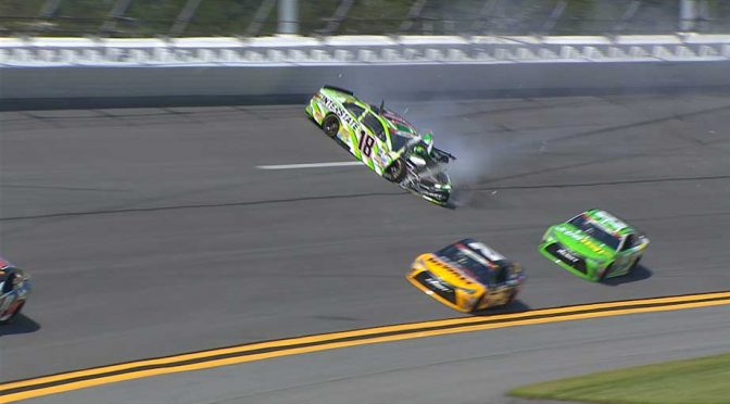 Kyle Busch wrecks hard in opening Daytona practice - Official Site Of ...