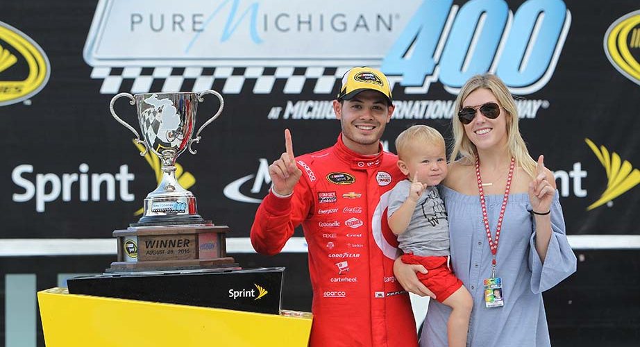 Kyle Larson's parents missed son's first Sprint Cup win, but eager to ...