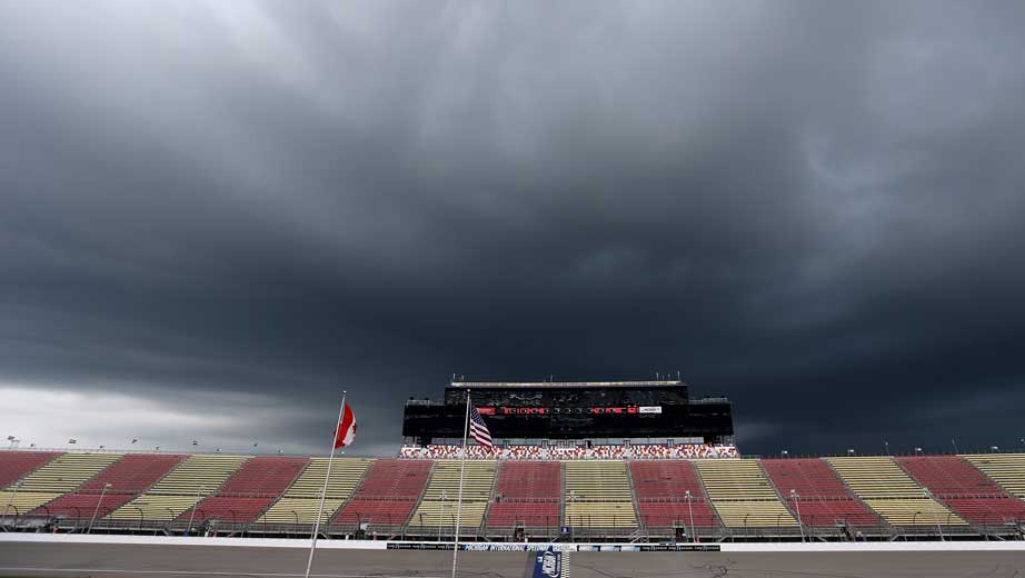 Weather delays Michigan Camping World Truck race - Official Site Of NASCAR