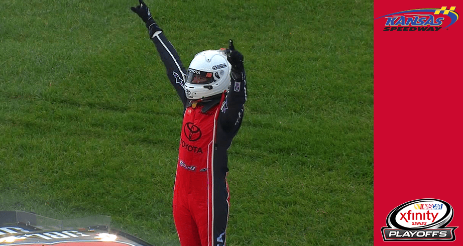 Victory Lane: Bell celebrates first career win, analyzes incident with ...