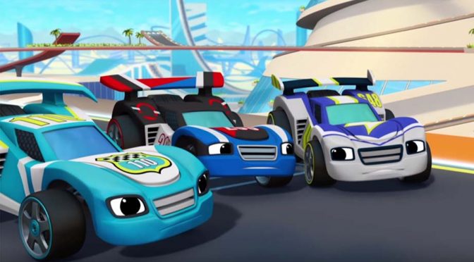 Drivers blaze into Nickelodeon's animated world - Official Site Of NASCAR