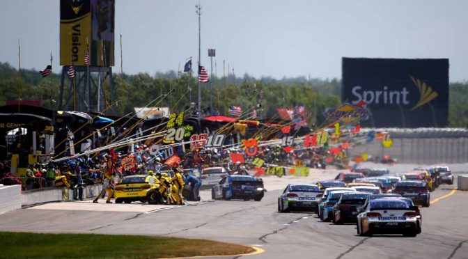 Pit selection is making a difference in winning - Official Site Of NASCAR