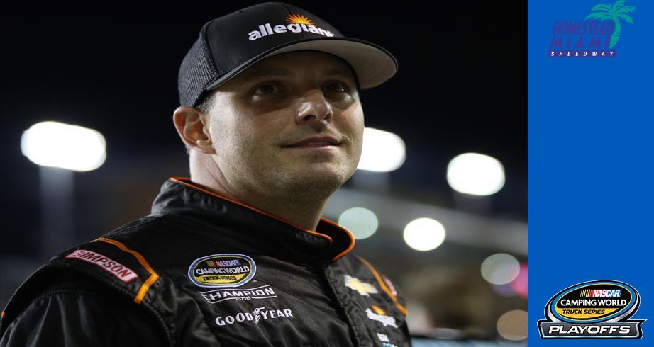 Sauter takes third at Miami, misses back-to-back titles | NASCAR.com