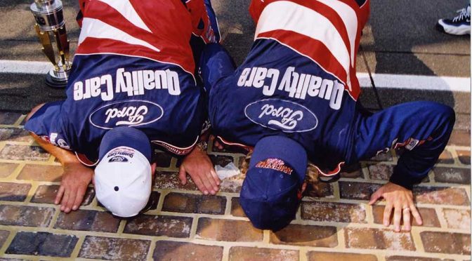 Kissing the bricks: How the tradition started - Official Site Of NASCAR