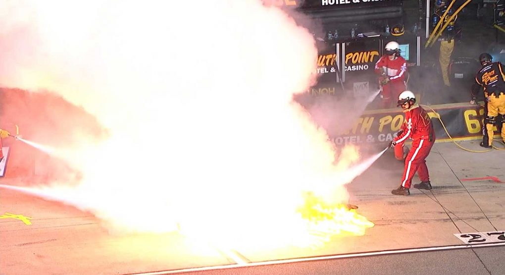 NASCAR boosts fire protection for pit crews | Official Site Of NASCAR