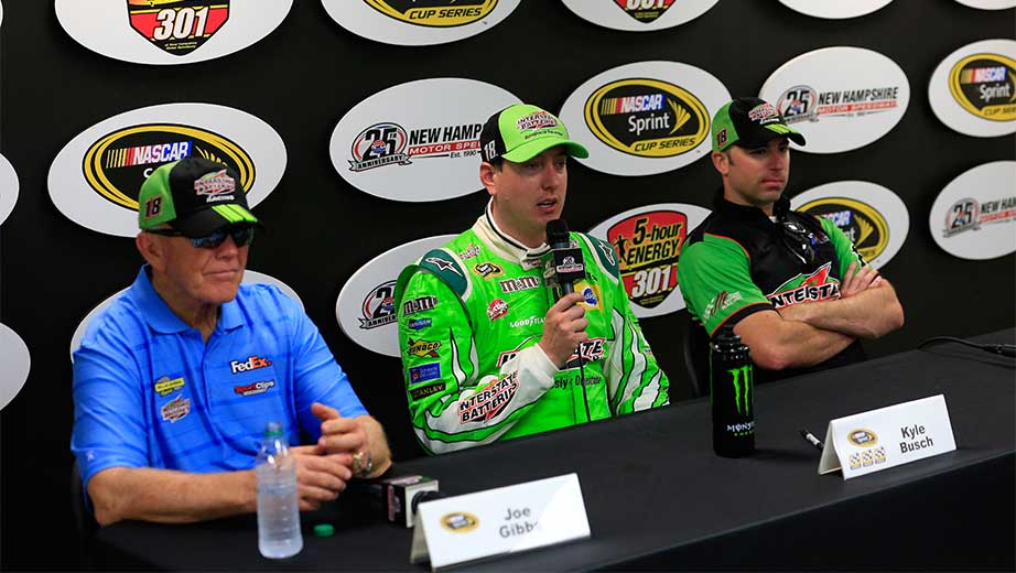 JGR, Penske flex Magic Mile muscles - Official Site Of NASCAR