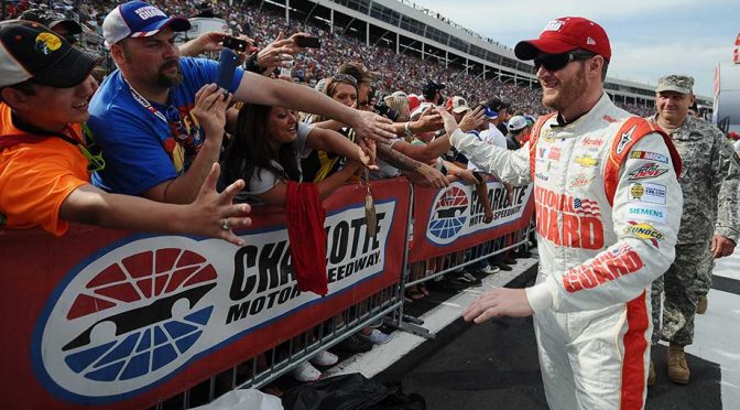 Dale Jr.: 'In position to win' at Charlotte - Official Site Of NASCAR