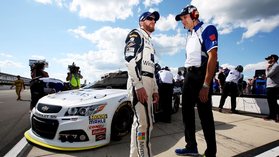 Junior: 'We're not on top of the mountain' | Official Site Of NASCAR