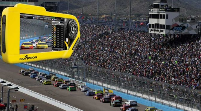 FanVision renews as at-track content provider - Official Site Of NASCAR