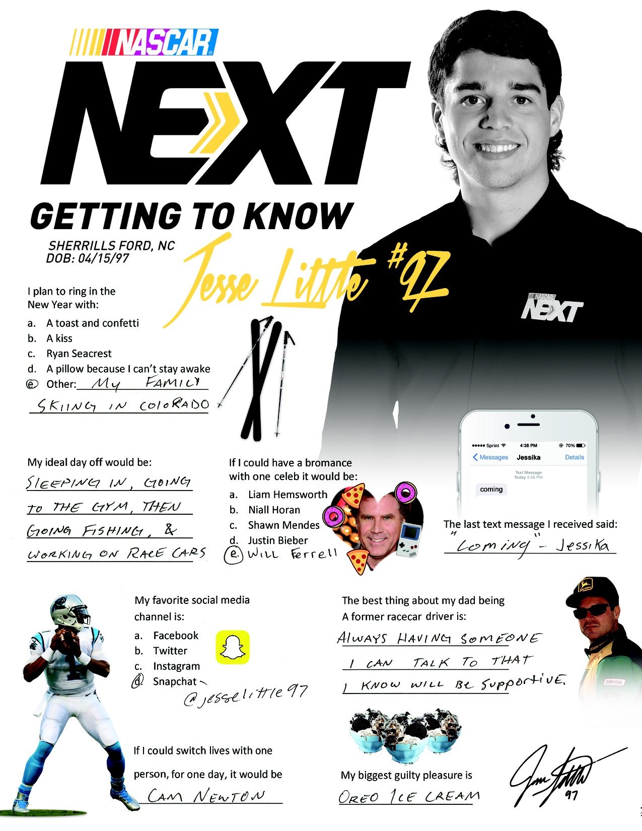 Getting to know Jesse Little | Official Site Of NASCAR