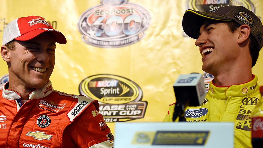 Harvick, Logano prepare for Chase in Homestead test - Official Site Of ...