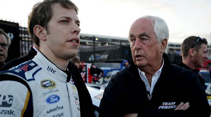 Penske: Keselowski has my '100 percent support' - Official Site Of NASCAR