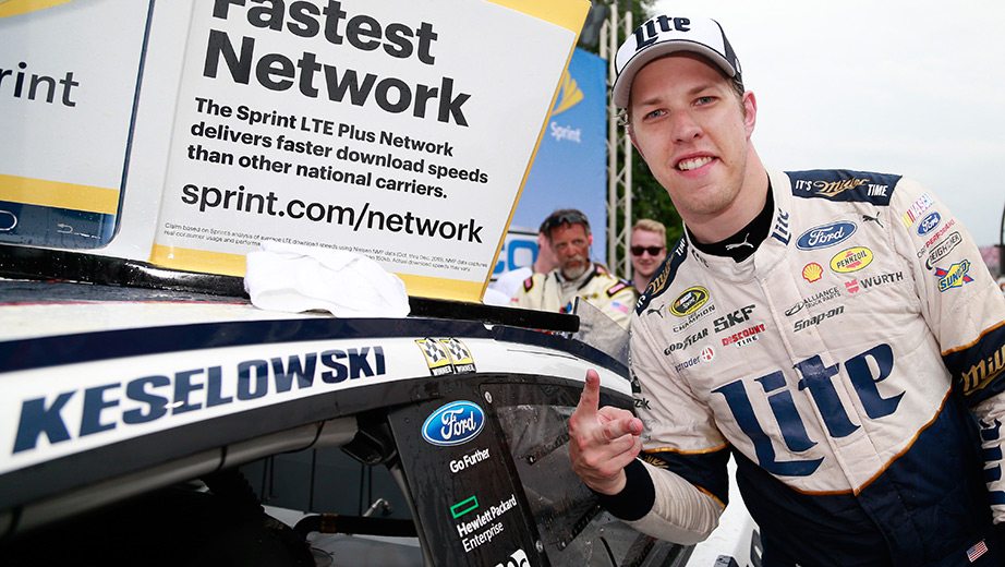 Keselowski leads opening practice at Kansas - Official Site Of NASCAR