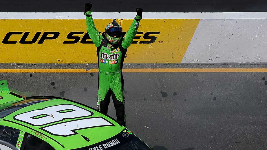 Kyle Busch comes on strong, wins at Sonoma - Official Site Of NASCAR