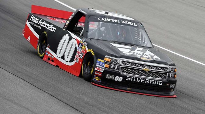 Larson leads sole Truck practice at Chicagoland - Official Site Of NASCAR