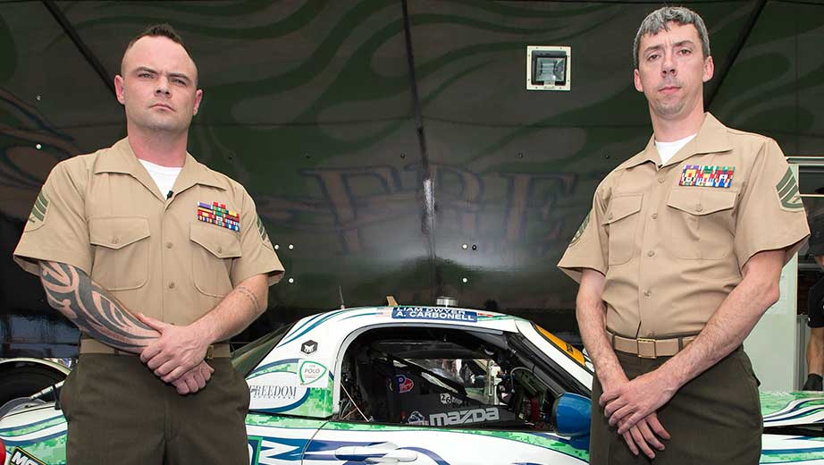 Wounded Marine turned driver earns second win - Official Site Of NASCAR