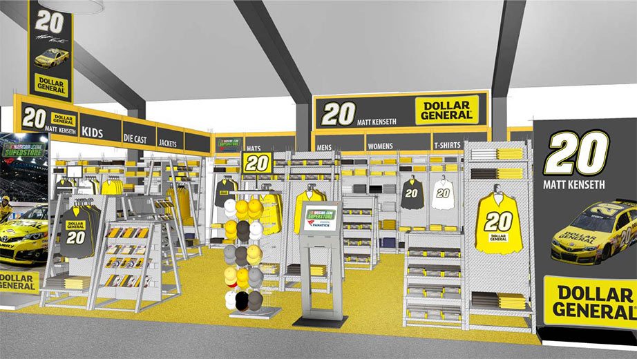 New at-track merchandise model to launch soon - Official Site Of NASCAR