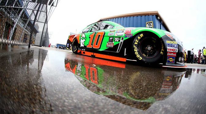 Rain hits Michigan, alters on-track activity - Official Site Of NASCAR