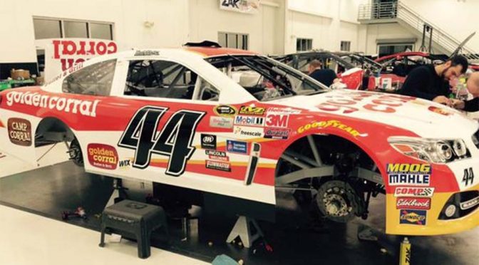 Xtreme effort rebuilds Sorenson's car for Duel - Official Site Of NASCAR
