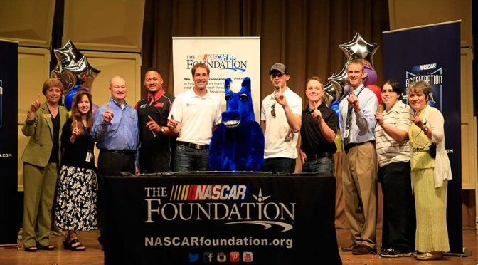 NASCAR Foundation talks math, science at Kansas City school - Official ...