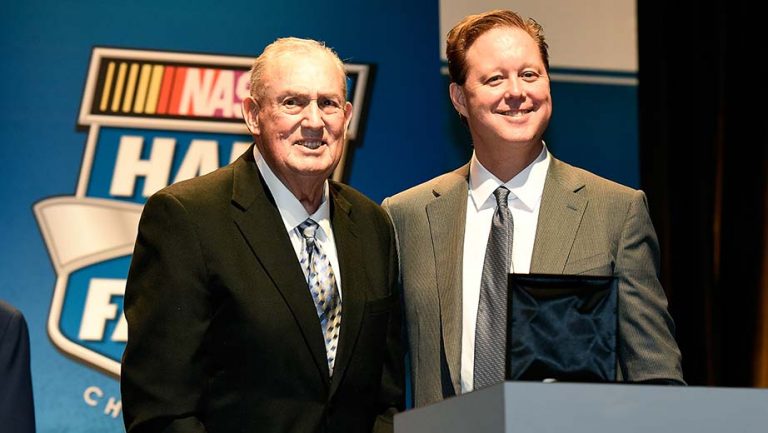 Higgins joins motorsports media's Mount Rushmore - Official Site Of NASCAR