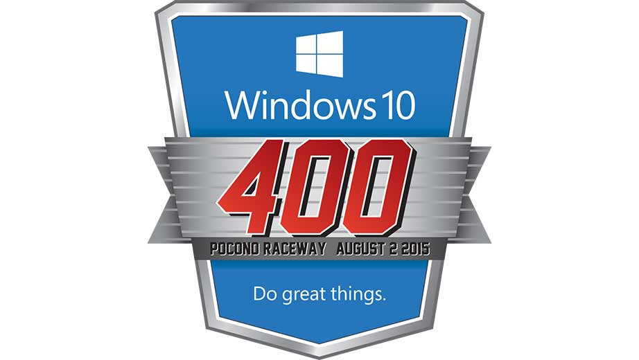Pocono, Microsoft announce Windows 10 400 - Official Site Of NASCAR