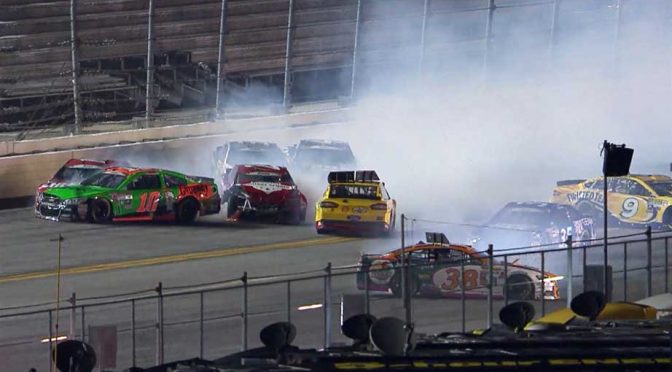 After late start, 'Big One' strikes swiftly | Official Site Of NASCAR