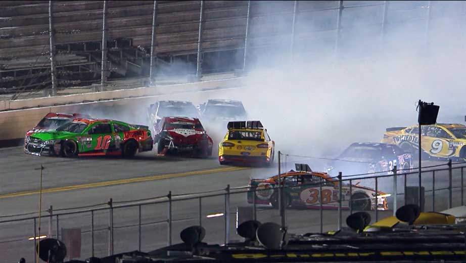 After late start, 'Big One' strikes swiftly | Official Site Of NASCAR