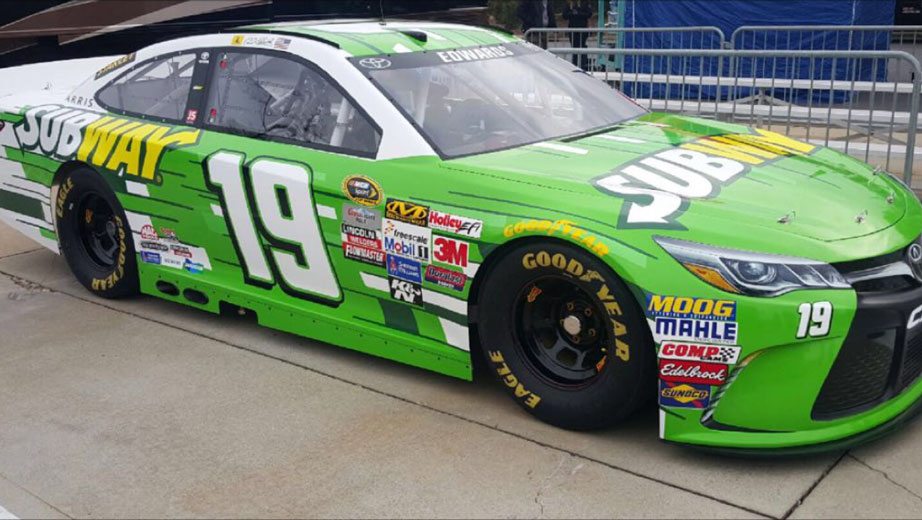 JGR reveals fresh paint scheme for Carl Edwards - Official Site Of NASCAR