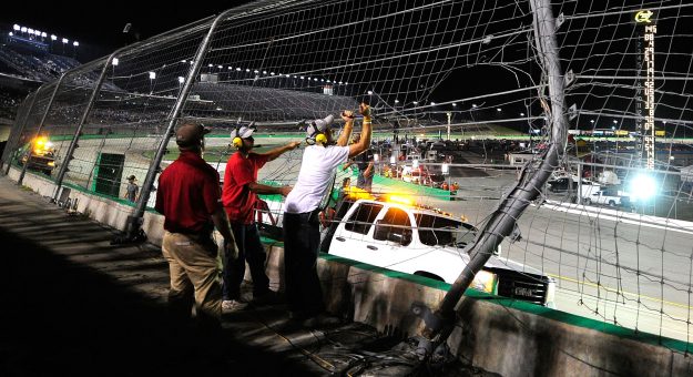 Catch fence repairs complete at Kentucky | Official Site Of NASCAR