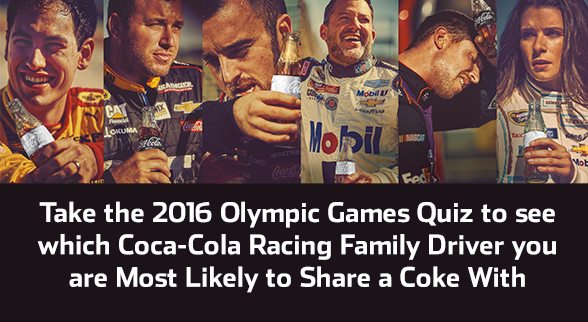 Coca-Cola Racing Family Quiz | Official Site Of NASCAR