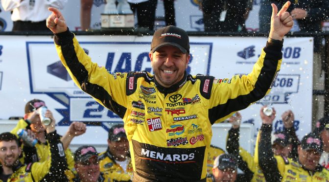 Late surge lifts Crafton to first Monster Mile win - Official Site Of ...