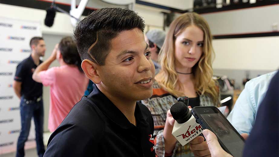 Ryan Vargas cherishes Drive 4 Diversity opportunity | NASCAR.com