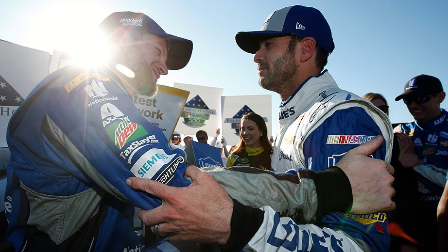 Junior: 'Dad would have loved Jimmie' - Official Site Of NASCAR