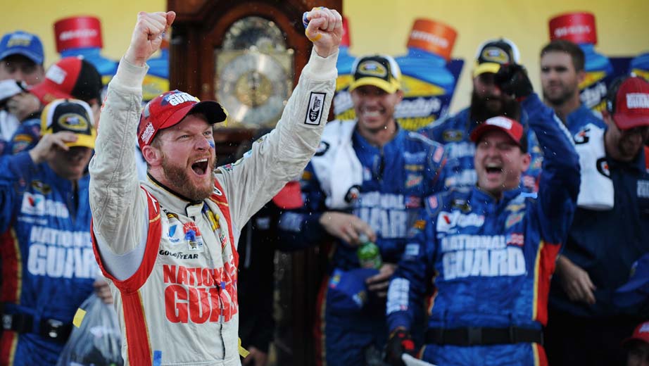 Dale Earnhardt Jr. wins at Martinsville - Official Site Of NASCAR
