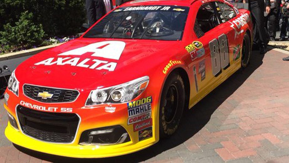 Dale Earnhardt Jr. reveals No. 88 paint scheme for Kansas | Official ...