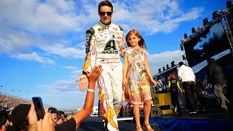 What's in a photo? Plenty for Gordon, daughter - Official Site Of NASCAR