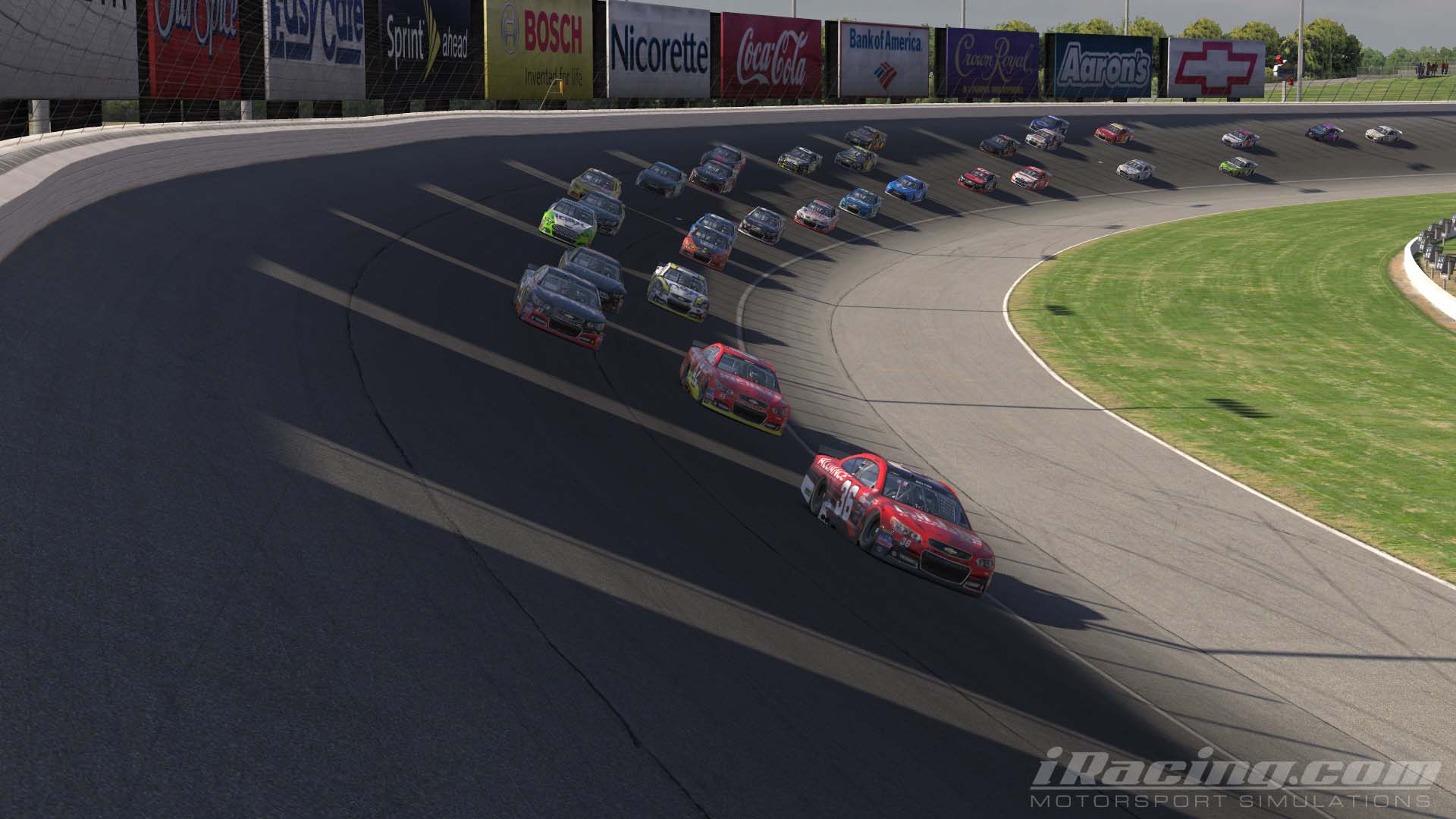 Stergios captures Atlanta victory with late pass - Official Site Of NASCAR