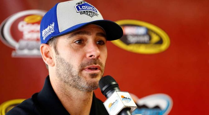 Johnson: 'Superman's going to kick Batman's butt' | Official Site Of NASCAR