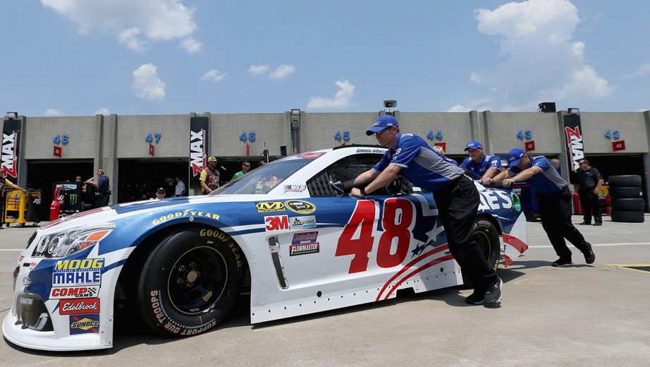 Johnson, Earnhardt among teams to lose pit stall selection - Official ...