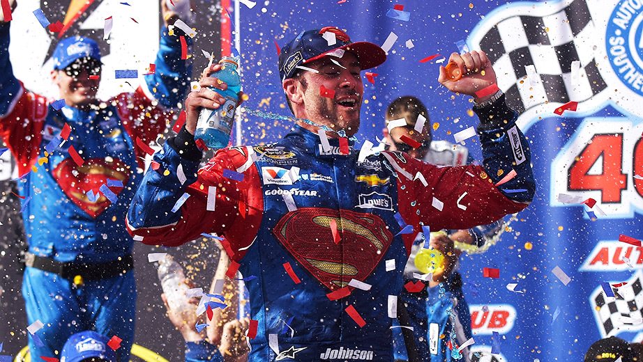 Johnson swoops in to score overtime victory at Fontana - Official Site ...