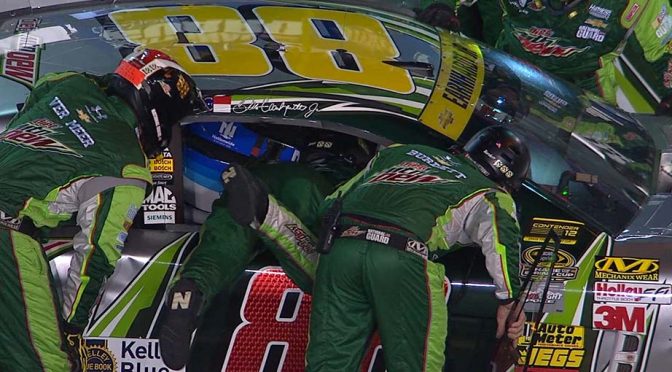 Earnhardt Jr. faces shifter issue at Charlotte - Official Site Of NASCAR