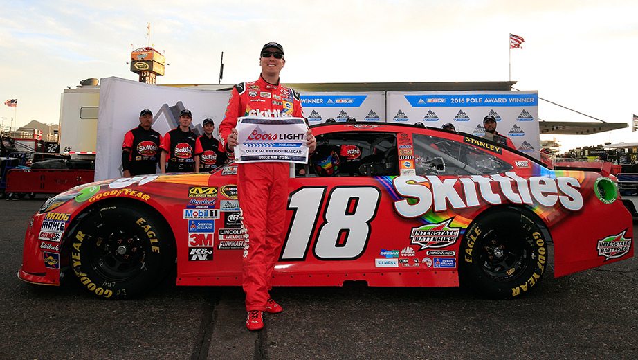 Kyle Busch wins Coors Light Pole Award at Phoenix | Official Site Of NASCAR