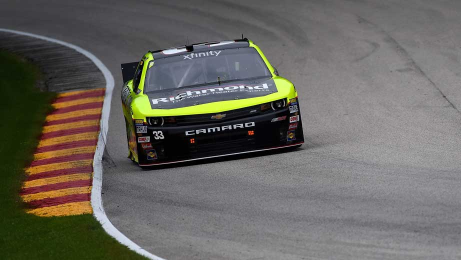 Menard, Rhodes top Road America practices | Official Site Of NASCAR