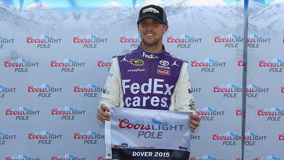 Hamlin hangs on for Coors Light Pole at Dover - Official Site Of NASCAR
