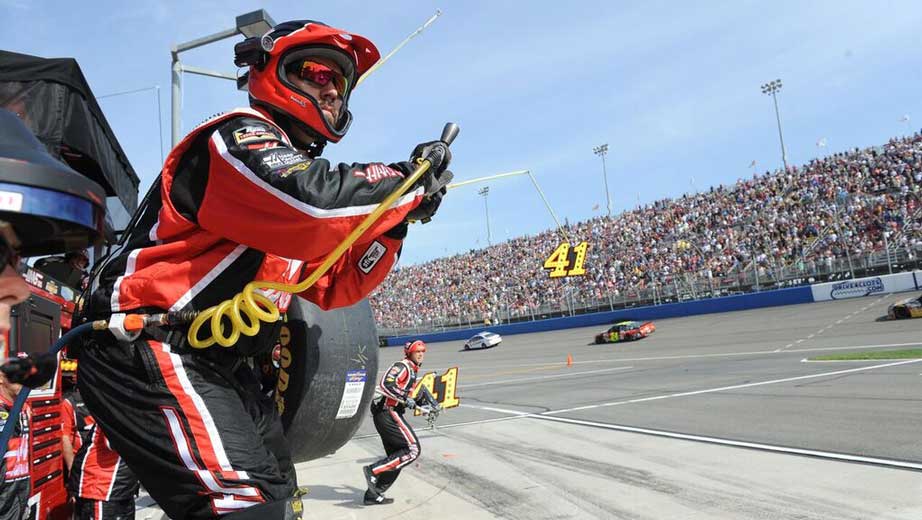 No. 41 SHR wins most valuable pit crew award - Official Site Of NASCAR