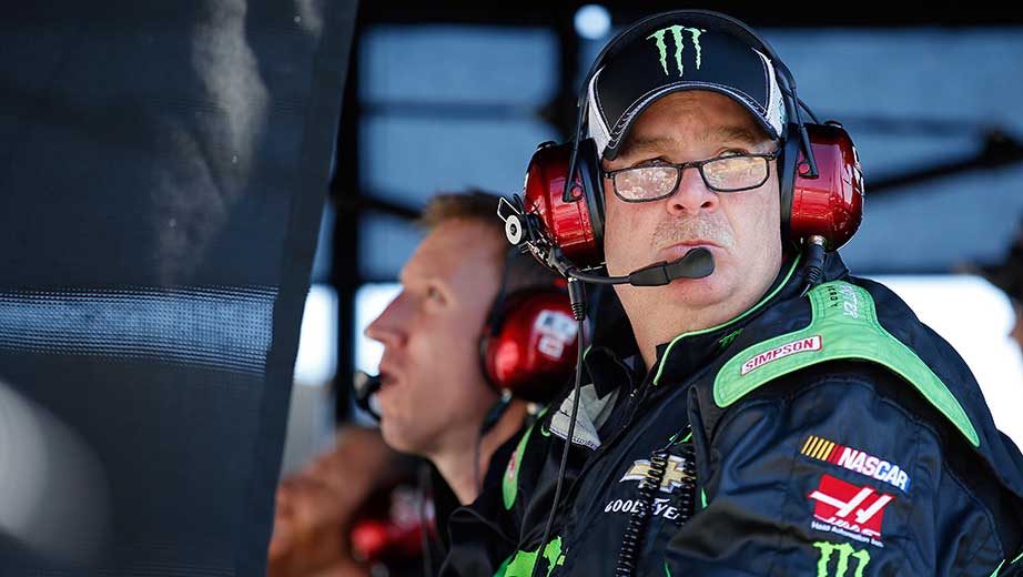 No. 41 crew chief Tony Gibson arrives at track - Official Site Of NASCAR
