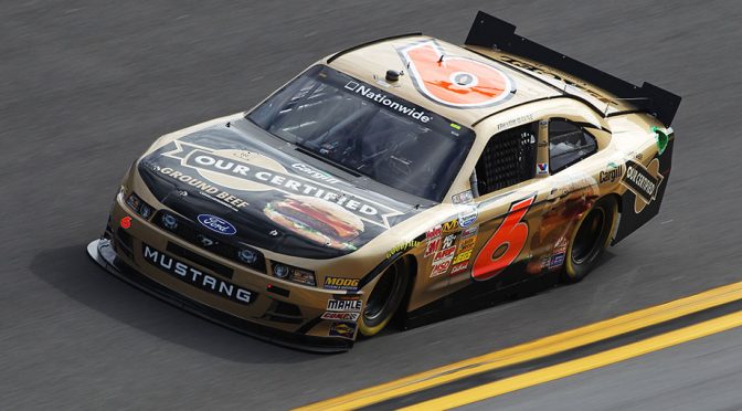 Bayne bears down for Nationwide pole at Daytona - Official Site Of NASCAR