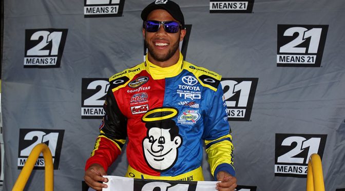 Darrell Wallace Jr. lands truck pole at Dover - Official Site Of NASCAR