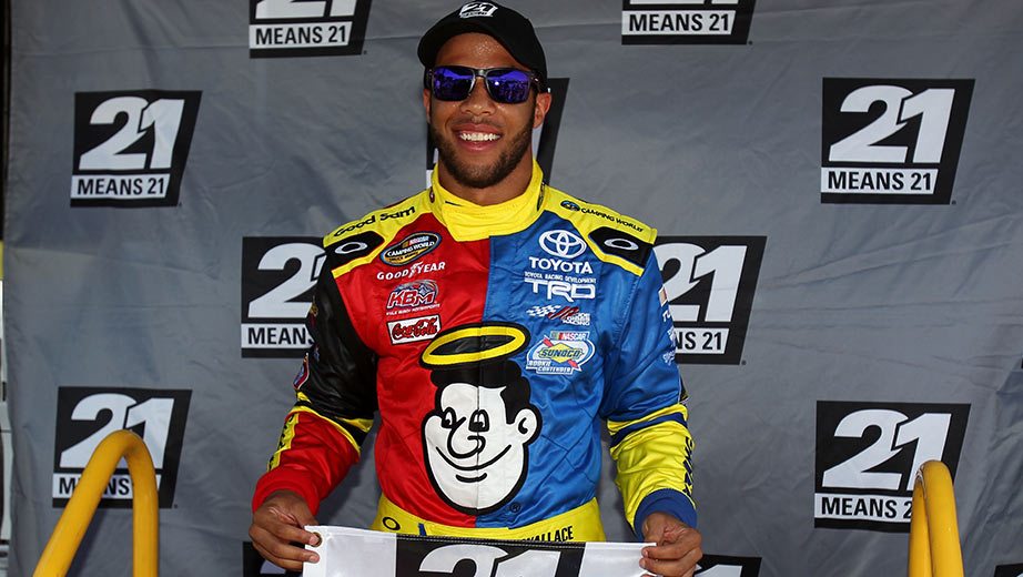 Darrell Wallace Jr. lands truck pole at Dover - Official Site Of NASCAR